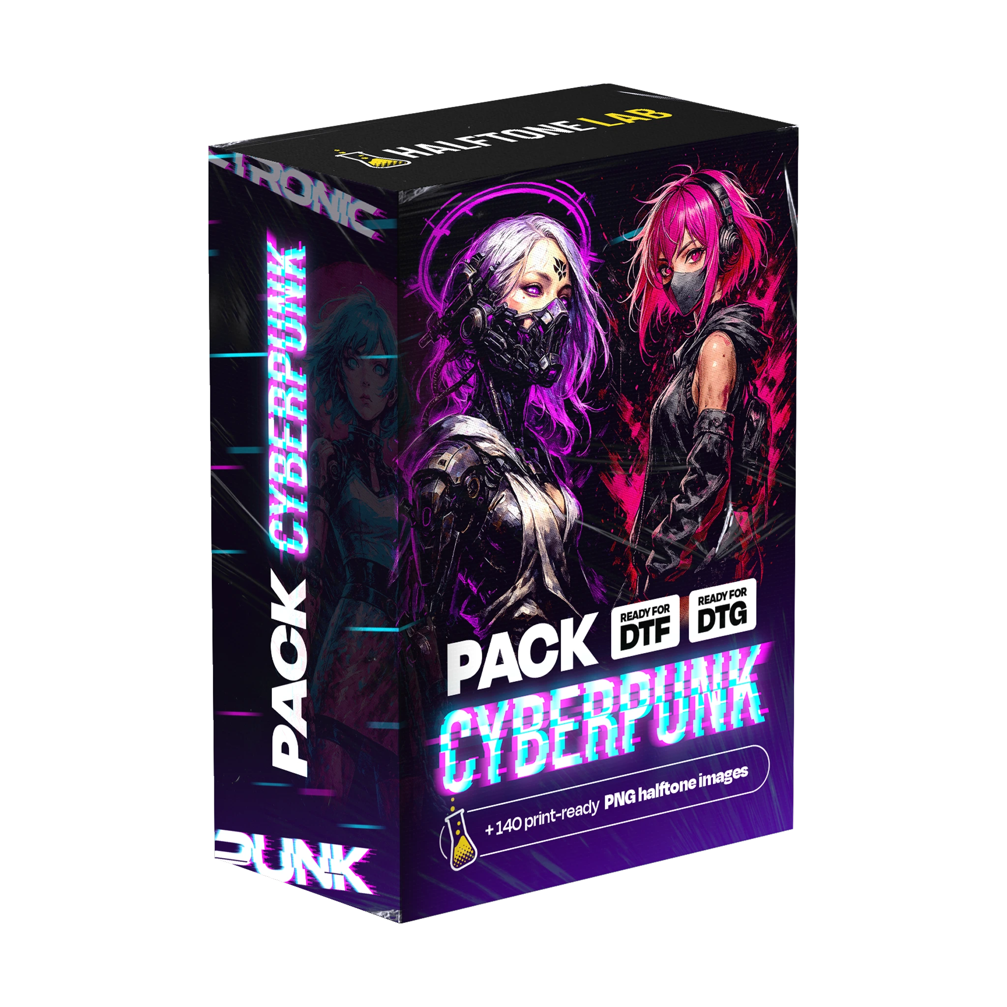 Cyberpunk Pack – Halftone Lab