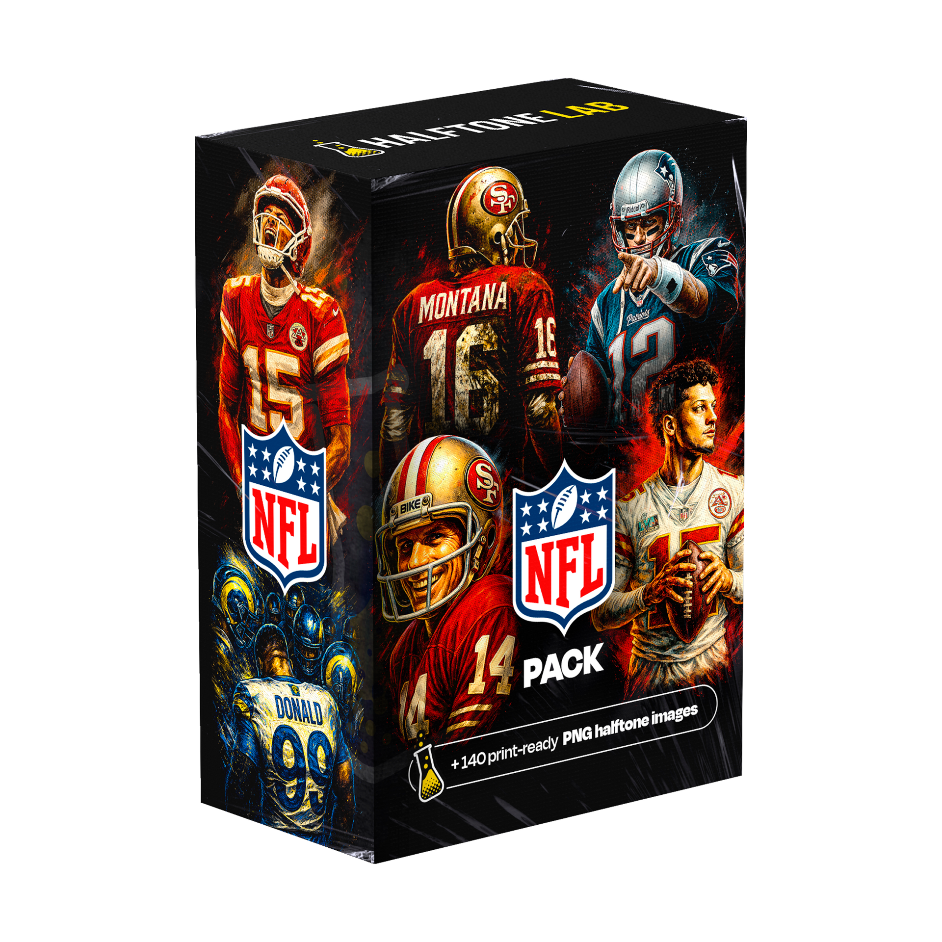 NFL Pack – Halftone Lab