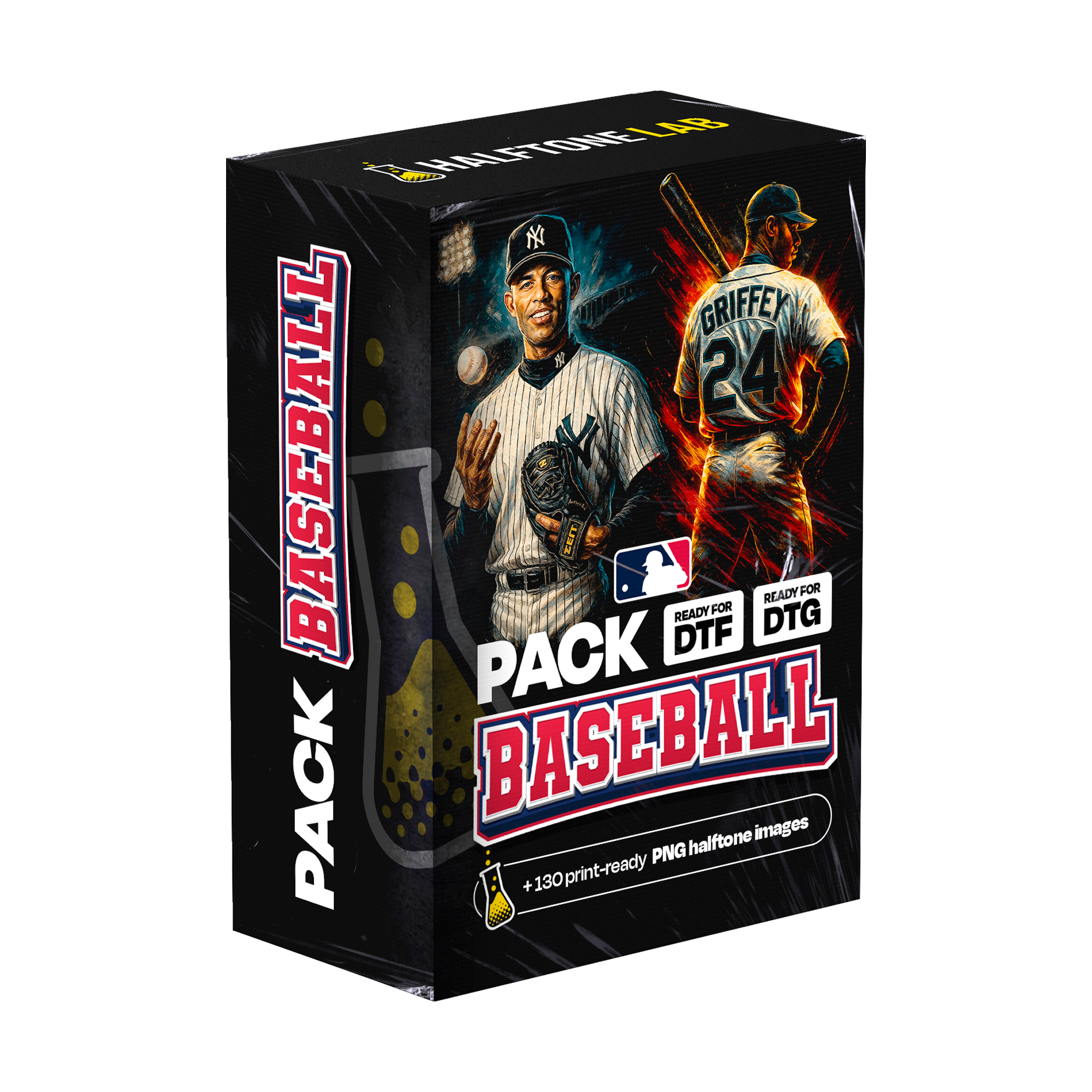 Baseball MLB Pack – Halftone Lab