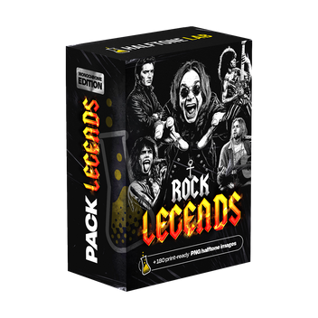 Rock Legends Pack – Halftone Lab