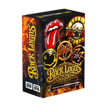 Rock Logos Pack – Halftone Lab